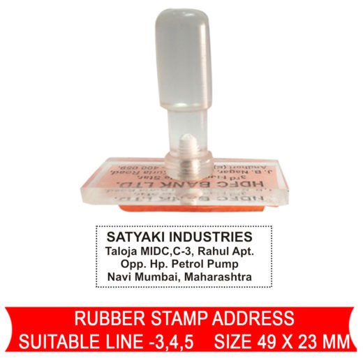 rubber stamps online maker india customized Stamp Rs.40, free shipping