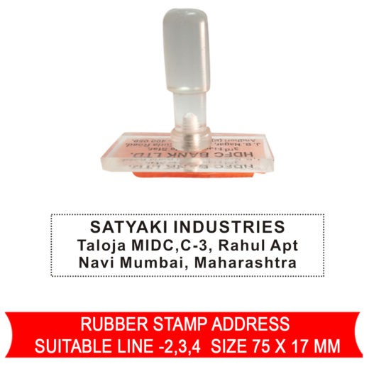 Nylon Proprietor Stamp online maker India 200 design Quality Guaranteed